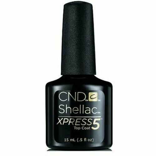 CND Shellac Xpress5 Top Coat легкоснимаемый топ для гель лака 15 ml