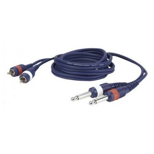 DAP Audio кабель 2 Mono Jack / 2 RCA, 1.5 метра
