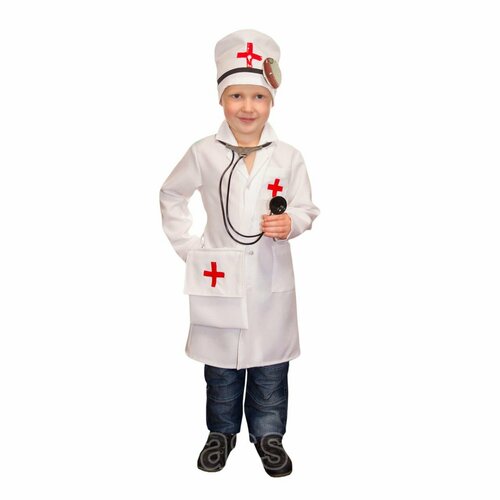 Карнавальный костюм детский врач доктор для мальчика