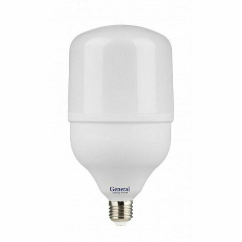 Лампа светодиодная E27, 50 Вт, 230 В, 6500 К, свет холодный белый, General Lighting Systems, GLDEN-HPL, высокомощная