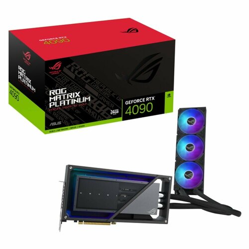 Видеокарта ASUS ROG-Matrix-RTX4090-P24G-Gaming/RTX4090, HDMI*2, DP*3,24G, D6X