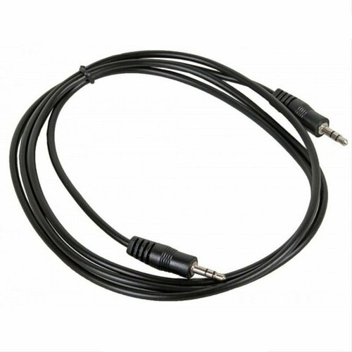 Аудиокабель/AUX/кабель/ кабель аудио 3.5мм/1м/черный