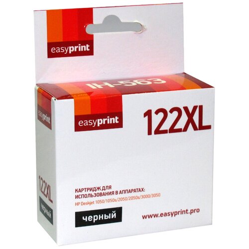 Картридж EasyPrint IH-563, 480 стр, черный