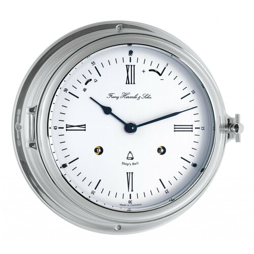 Часы настенные механические Hermle 35066-000132, серебристый