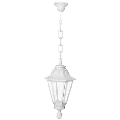 Fumagalli Светильник уличный подвесной Sichem/Rut E26.120.000.WXF1R, E27, 60 Вт, цвет арматуры: белый, цвет плафона бесцветный
