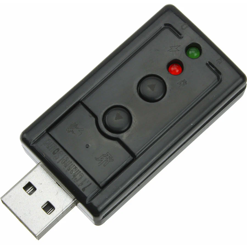 Внешняя звуковая карта USB 7.1