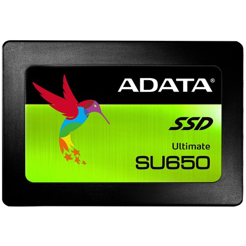 Твердотельный накопитель ADATA Ultimate SU650 120 ГБ SATA Ultimate SU650 120GB (retail)