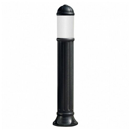 Fumagalli Светильник уличный наземный Sauro D15.555.000.AYE27, E27, 60 Вт, цвет арматуры: черный, цвет плафона белый
