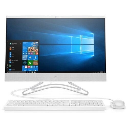 21.5" Моноблок HP 205 G4 21.5" 47L29EA, 1920x1080, AMD Athlon Silver 3050U 2.3 ГГц, RAM 8 ГБ, SSD 256 ГБ, AMD Radeon Graphics, Windows 10 Professional, белый