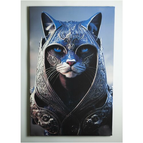 Картина для интерьера "Аравийский кот гильдии магов" 84х54 см