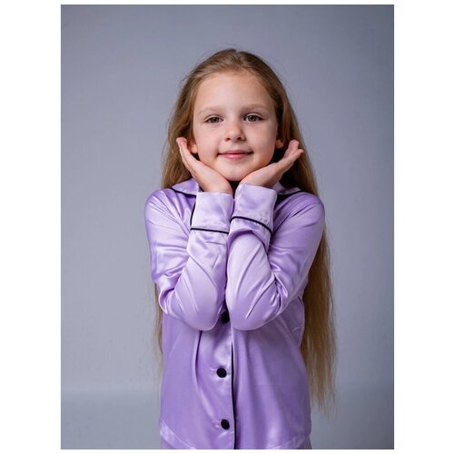 Пижама  Малиновые сны, размер 152, лиловый