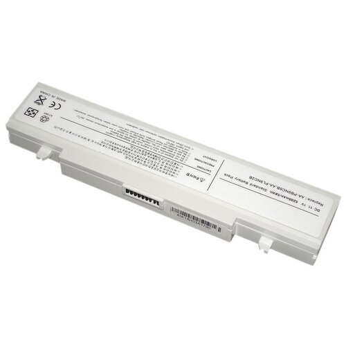 Аккумуляторная батарея для ноутбука Samsung R420 R510 R580 R530 (AA-PL9NC6W) 5200mAh OEM белая