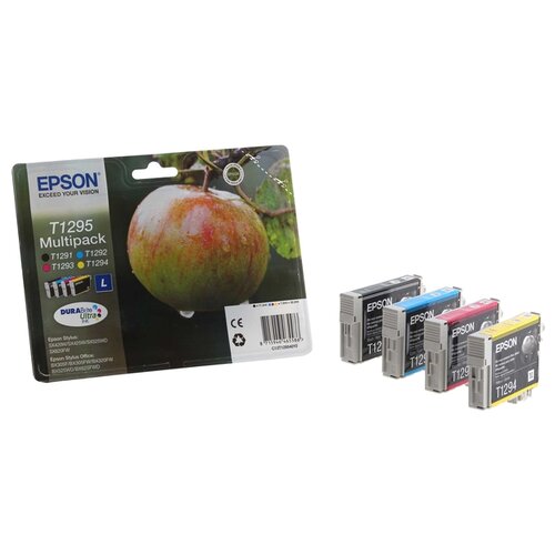 Комплект картриджей Epson C13T12954010, 400 стр, многоцветный