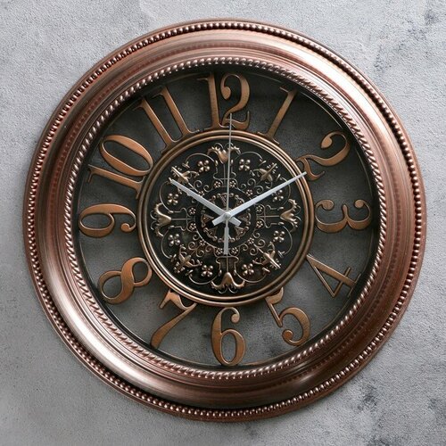 Часы настенные, серия: Интерьер, "Сантана", d-36 см