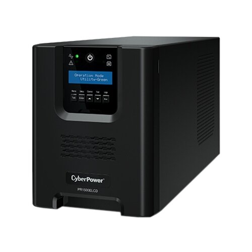 Интерактивный ИБП CyberPower PR1500ELCD черный