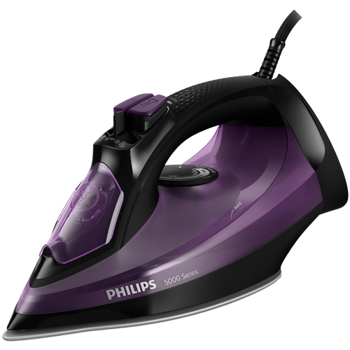 Утюг Philips DST5030, черный/пурпурный