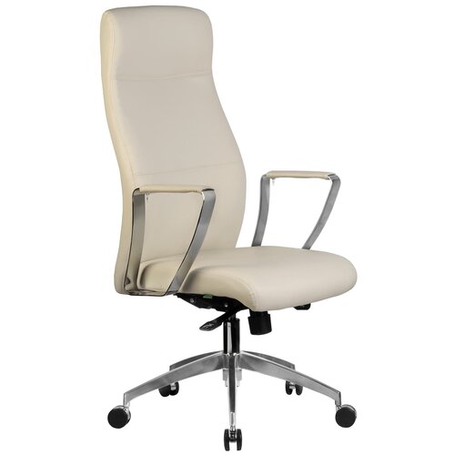 Компьютерное кресло Riva 9208 для руководителя, обивка: искусственная кожа, цвет: бежевый