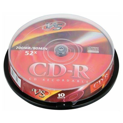 Диск VS CD-R 80 52x CB/10