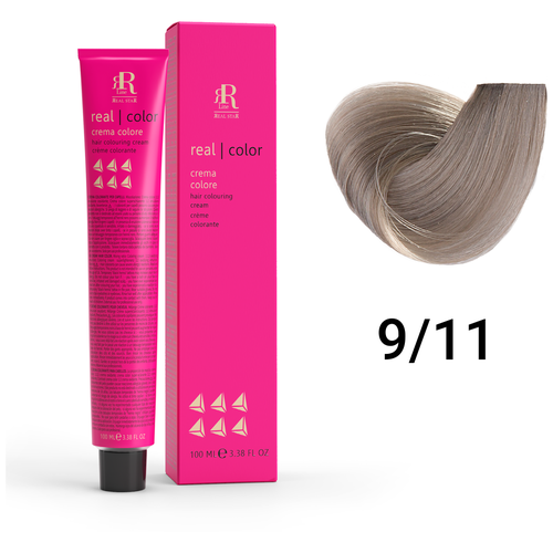 RR Line крем-краска Color Cream, 9/11 Очень светлый блонд Интенсивный пепельный, 100 мл