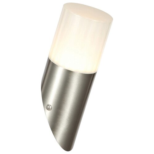 Globo Lighting Светильник  уличный настенный Iskra 34243W светодиодный, 7 Вт, цвет арматуры: никель, цвет плафона белый