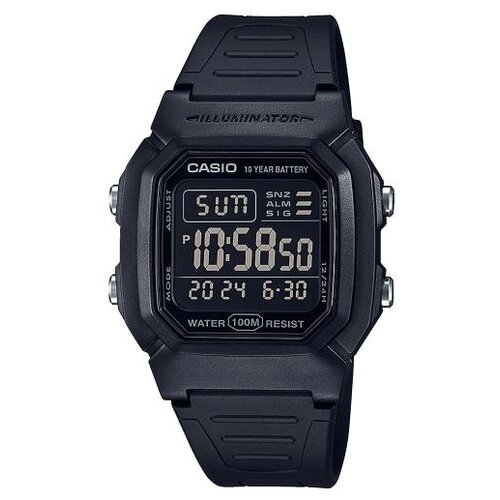 Наручные часы CASIO Collection W-800H-1BVES, черный