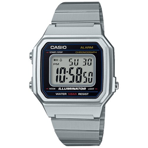 Наручные часы CASIO Vintage CASIO Vintage B650WD-1A, серый, серебряный