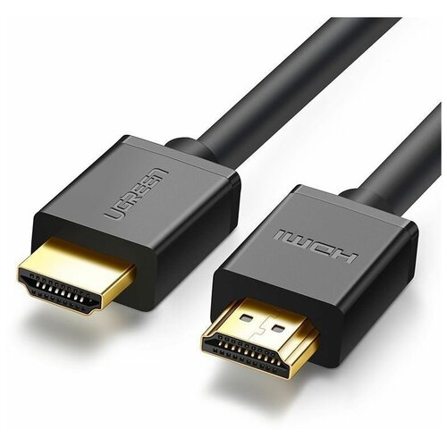 Ugreen 10110 Кабель UGREEN HD104 HDMI v1.4, медь 19+1, цвет: желтый+черный, 10M