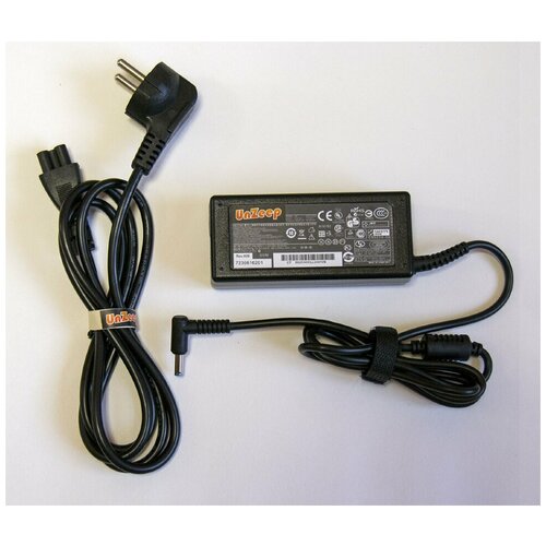 Для HP Pavilion 15-ab006ur Зарядное устройство UnZeep блок питания ноутбука (адаптер + сетевой кабель)