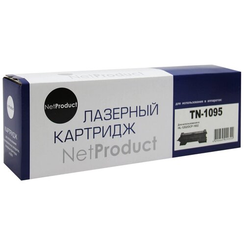 Тонер-картридж NetProduct N-TN-1095 для Brother HL-1202/DCP1602, 1.5K