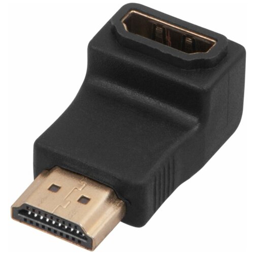 Переходник гн HDMI - шт HDMI угловой Rexant 17-6805