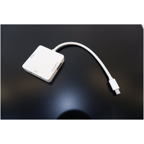 Адаптер переходник miniDP на DVI/HDMI/DP