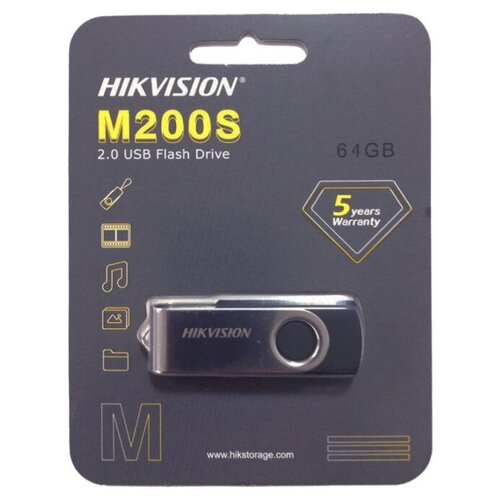 USB флешка 64Gb Hikvision M200S USB 2.0