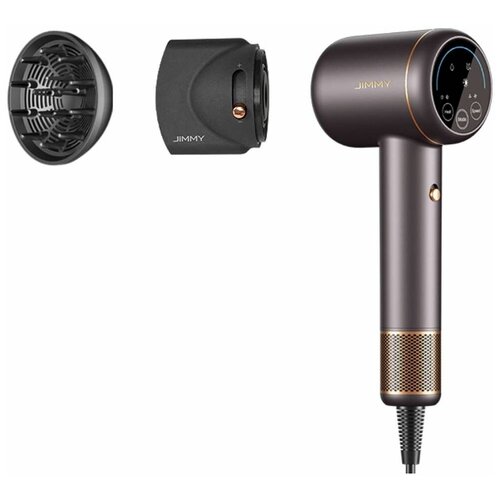 Фен для волос Nano Ultrasonic Hair Dryer F8, серый