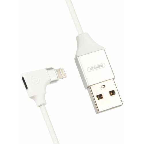 USB кабель REMAX Lightning 8 pin Data Cable & Audio Adaptor 2 в 1 15 см RL-LA01 (белый)