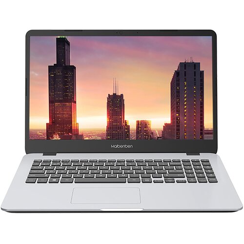 Ноутбук MAIBENBEN M545 M5451SA0LSRE0 (15.6", Ryzen 5 4500U, 8 ГБ/ SSD 256 ГБ, Radeon Graphics) Серебристый
