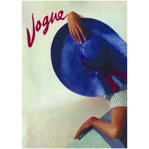 Постер / Плакат / Картина Журнал Vogue 50х70 см в раме