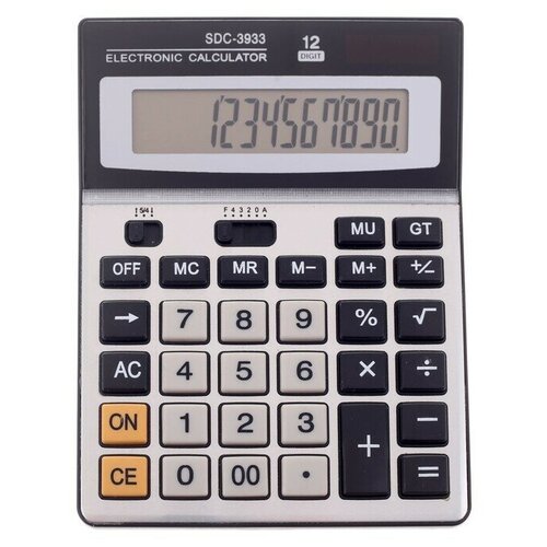 Калькулятор настольный, 12-разрядный, SDC-3933