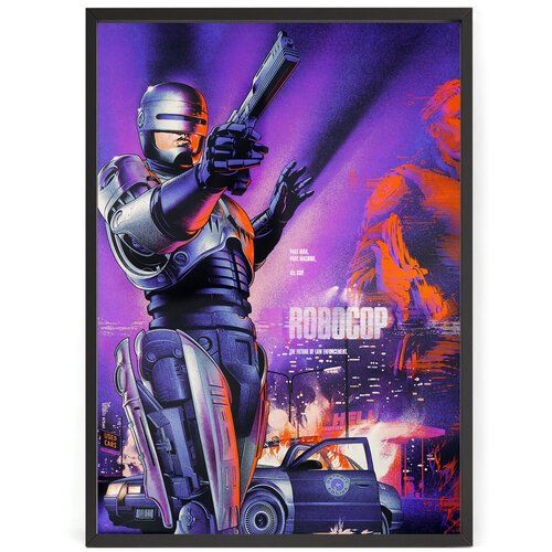 Постер на стену Киберпанк РобоКоп - 1987 RoboCop