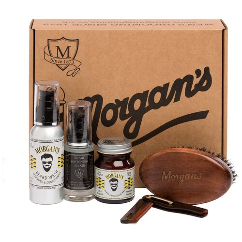 Morgan's Набор для бороды и усов Beard Gift Set