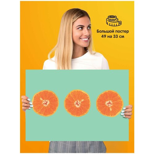 Постер плакат Oranges Апельсины