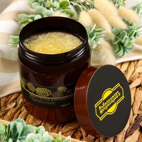 Мыло густое для бани и сауны "Прополис" Honey Добропаровъ 450 гр ТероПром 9381037