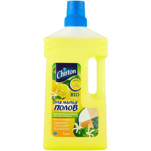 Средство для мытья полов Лимон Chirton, 1 л, 1 кг