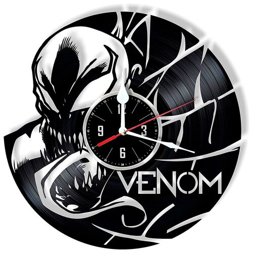 Часы из виниловой пластинки (c) VinylLab Веном