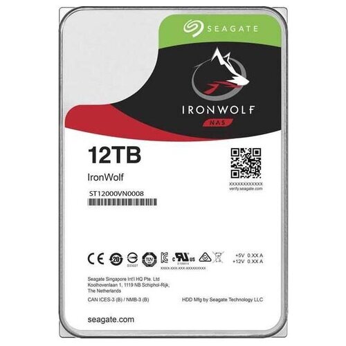 Seagate IronWolf 12 ТБ ST12000VN0008