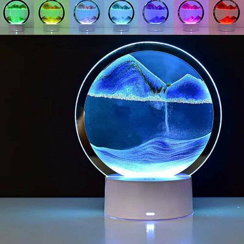 3D ночник-светильник Песочная картина
