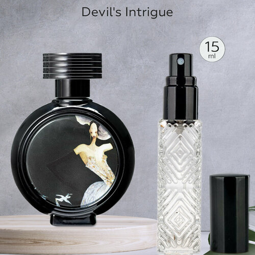 Gratus Parfum Devil's Intrigue духи женские масляные 15 мл (спрей) + подарок