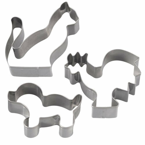 Набор формочек для печенья "Домашние питомцы" мультидом DA8-68, 3 штуки