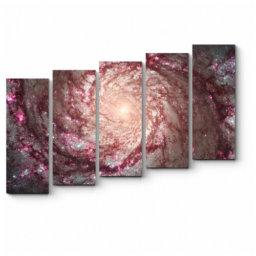 Модульная картина Далекая галактика 130x91