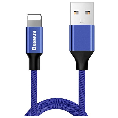 Кабель Baseus Yiven USB - Lightning (CALYW), 1.2 м, 1 шт., blue