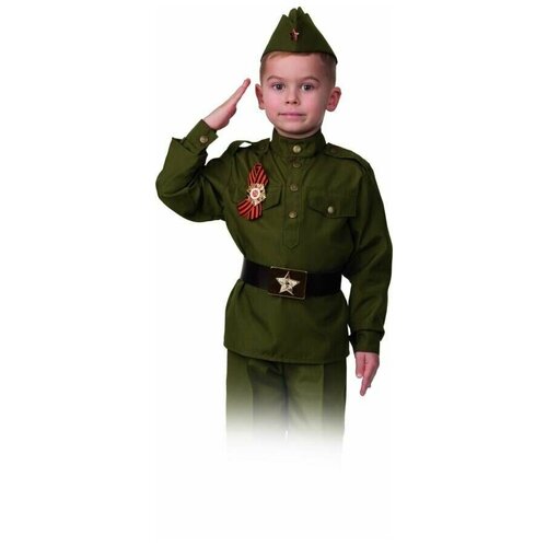 Солдат малютка 2 (хлопок зеленый ) р.92-52 8020-1